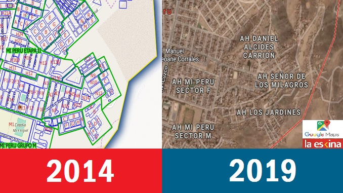 mapa del distrito de mi peru a diferencia del 2014 y 2019 – Prensa La ...